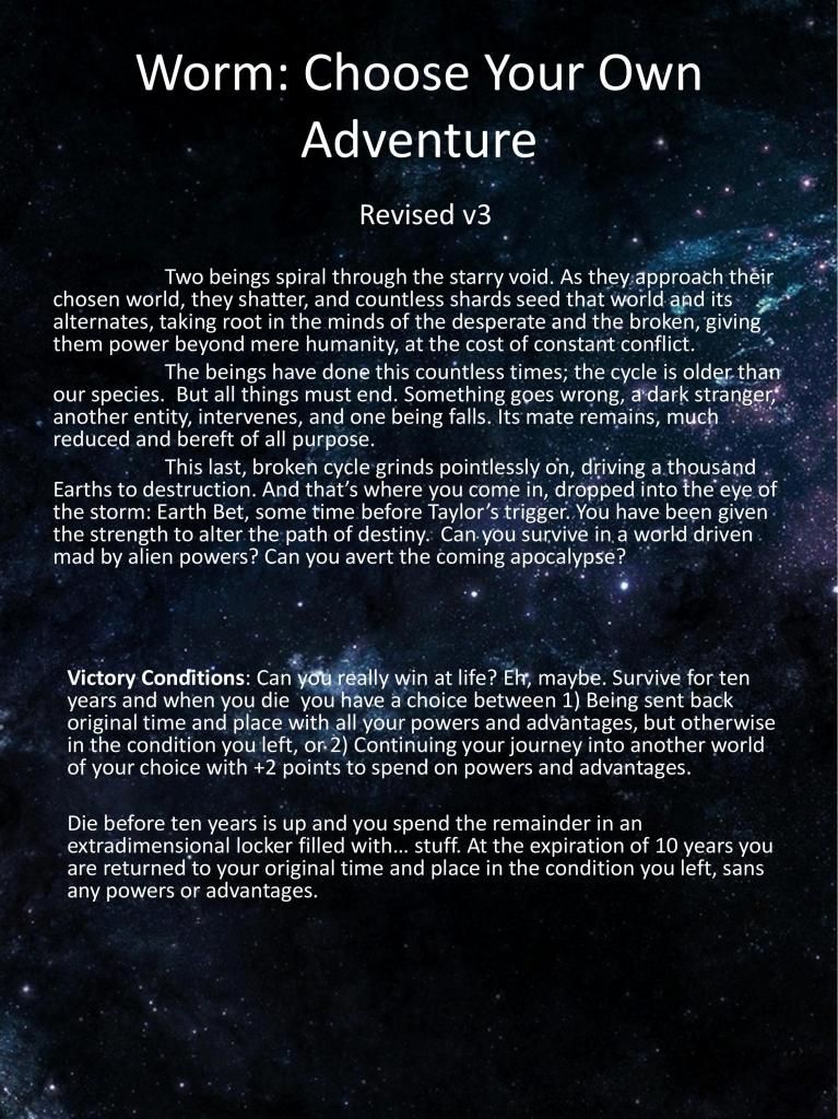 Safe For Work Worm Ideas thread | Page 27 | Questionable Questing